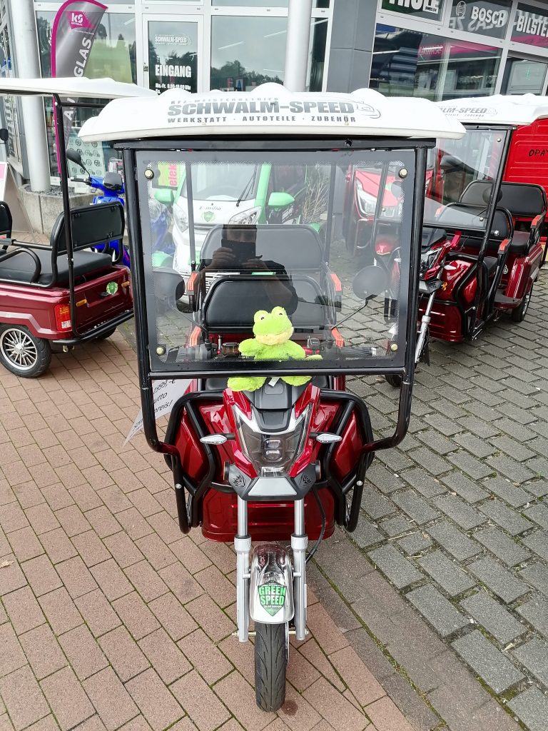 3-Rad E-Rikscha mit viel Platz TUK TUK Autorikscha Rikschas Elektro ...