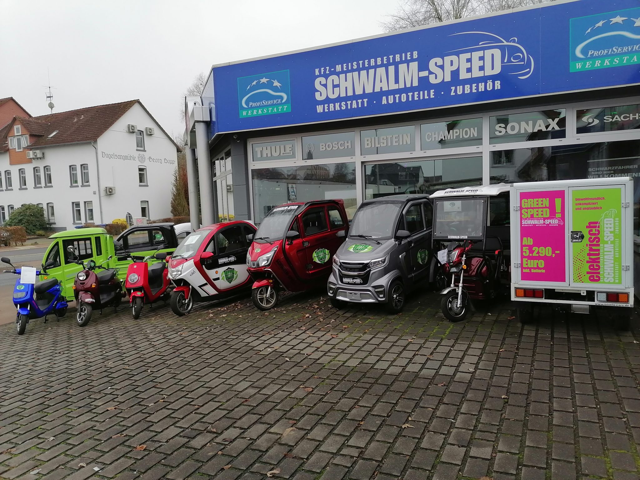 3-Rad E-Rikscha mit viel Platz – Greenspeed