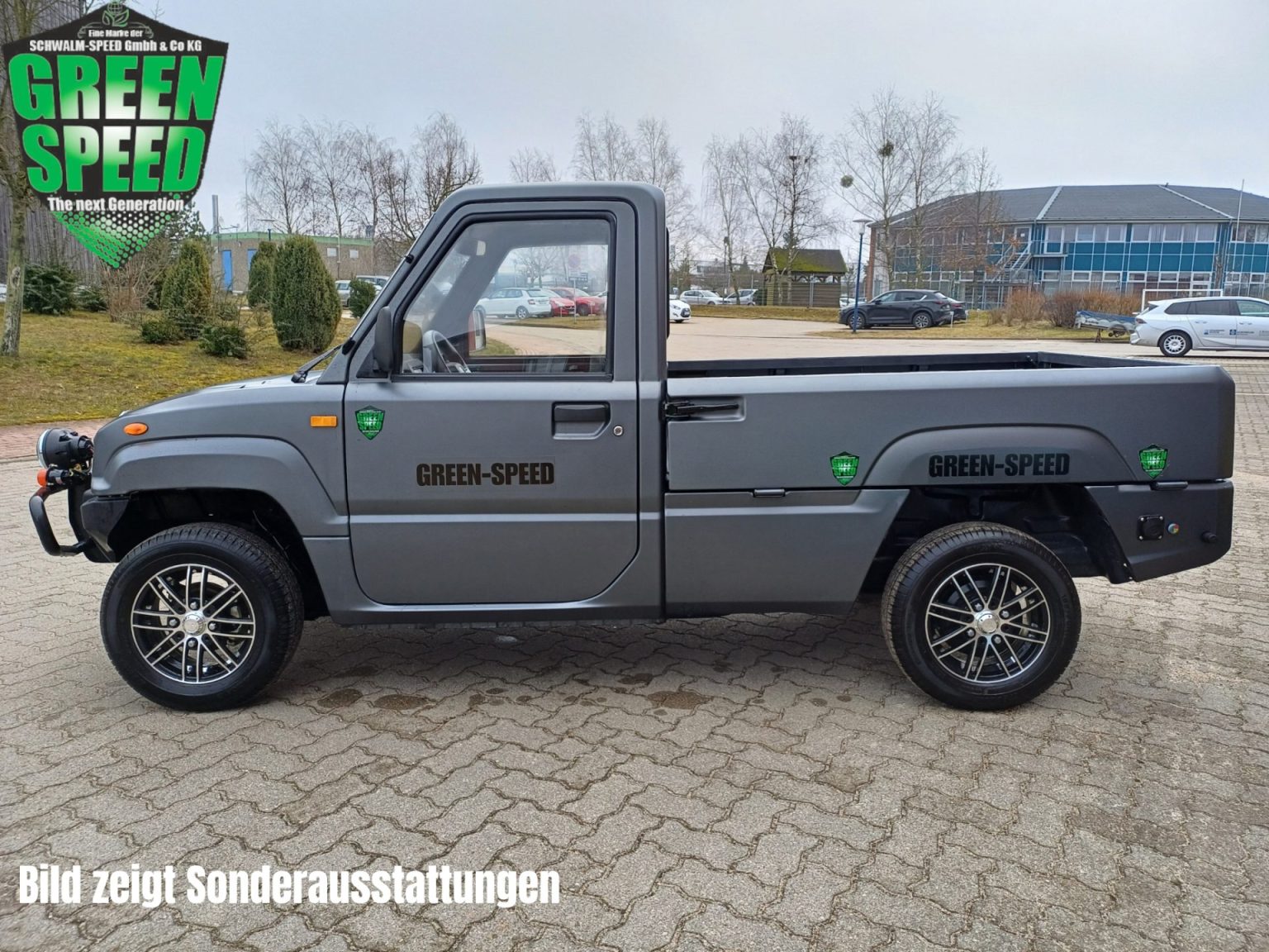 GREEN-SPEED Elektro PICK UP Light TRUCK 500 Pickup Pickman 4X2 ...