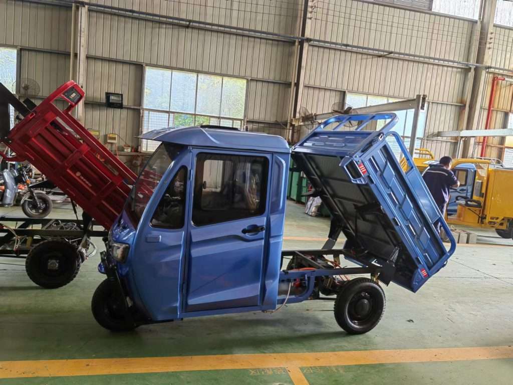 3-Rad Elektro Cargo „PETIT“ Pritsche mit Kippfunktion – Greenspeed