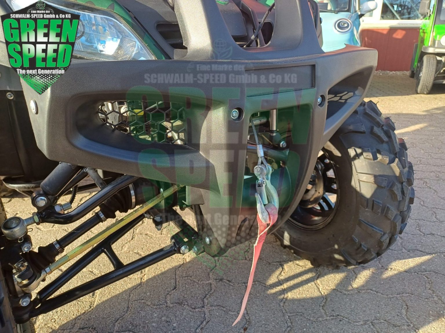 E-Quad FARMER ATV 4X2 Pritsche CARGO Kipper UTV Elektro 45km/h ...