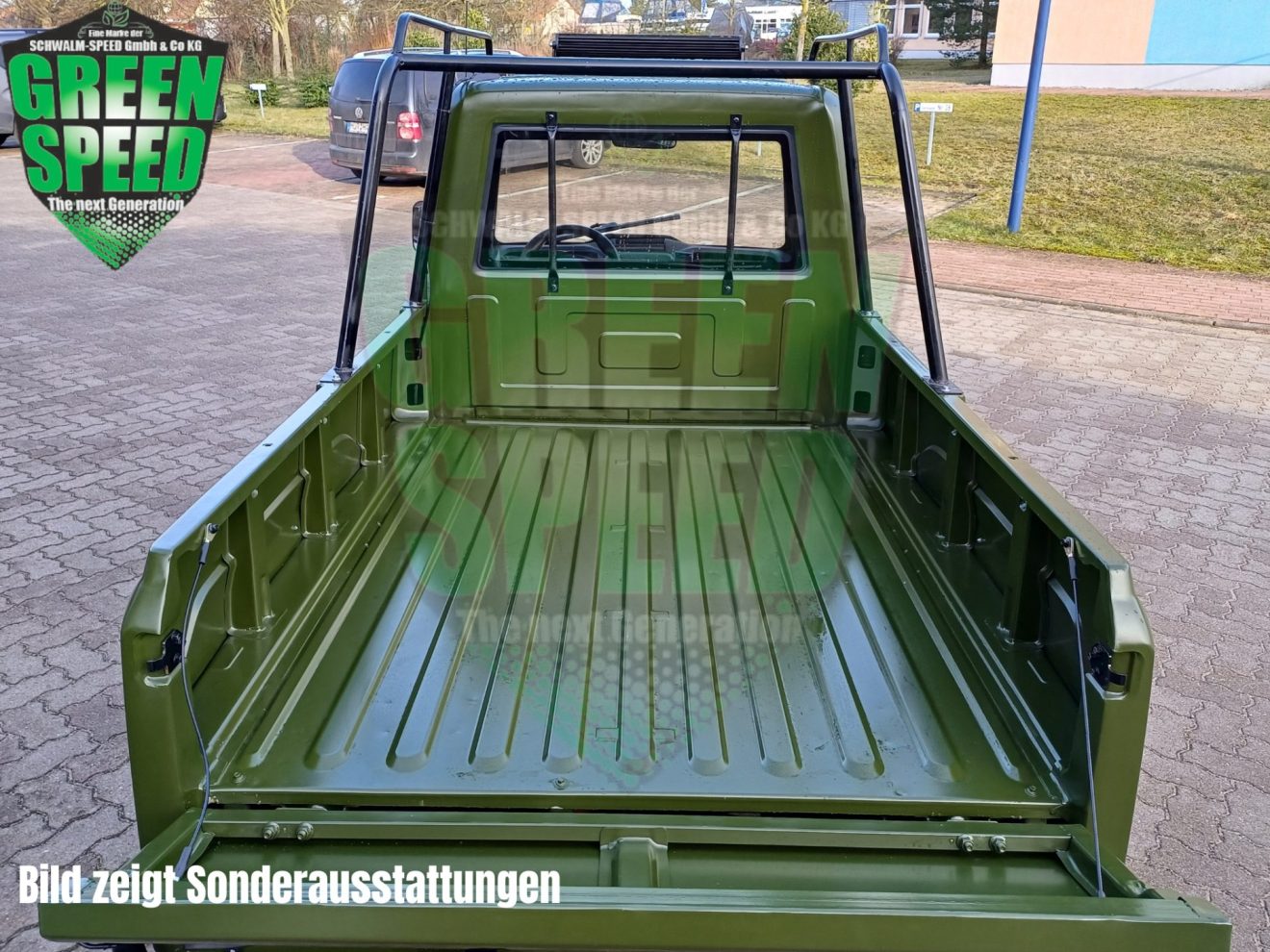 GREEN-SPEED ALLRAD 4X4 4WD Elektro PICK UP L7e Light TRUCK 500 Pickup ...