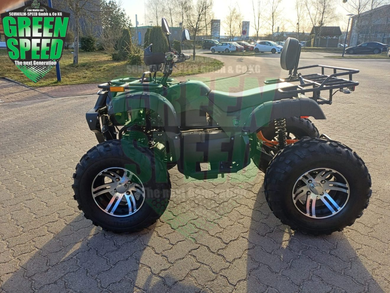 E-Quad ATV 4X4 UTV Elektro 45km/h ALLRAD mit Seilwinde Elektro Quad ...