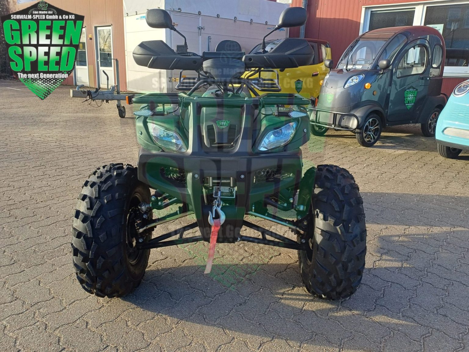 E-Quad ATV 4X4 UTV Elektro 45km/h ALLRAD mit Seilwinde Elektro Quad ...