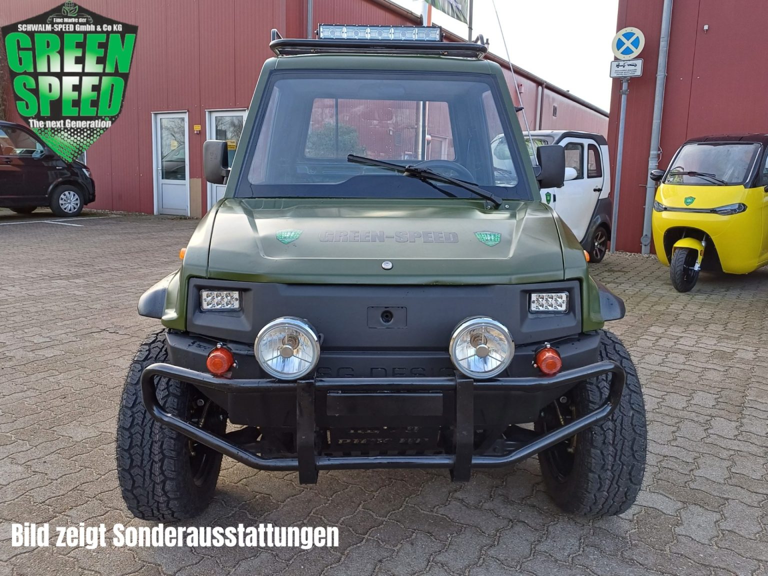GREEN-SPEED ALLRAD 4X4 4WD Elektro PICK UP L7e Light TRUCK 500 Pickup ...