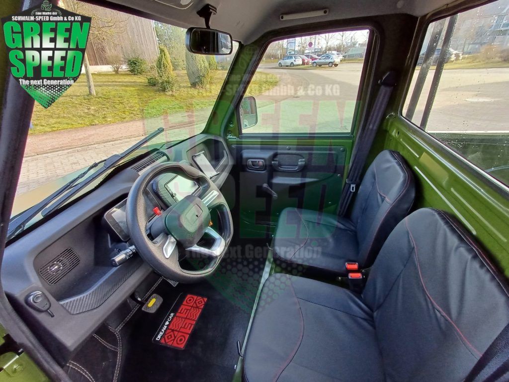 GREEN-SPEED ALLRAD 4X4 4WD Elektro PICK UP L7e Light TRUCK 500 Pickup ...