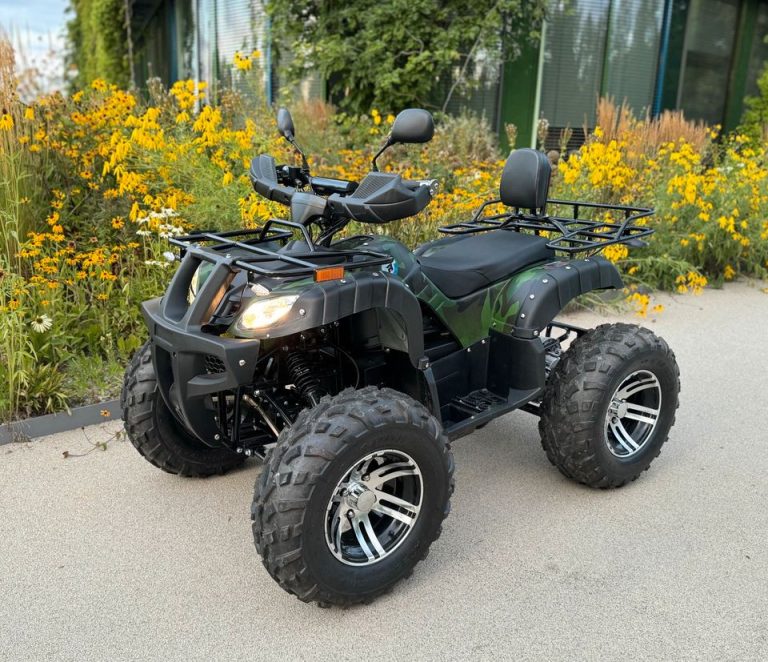 E-Quad ATV 4X4 UTV Elektro 45km/h ALLRAD mit Seilwinde Elektro Quad ...