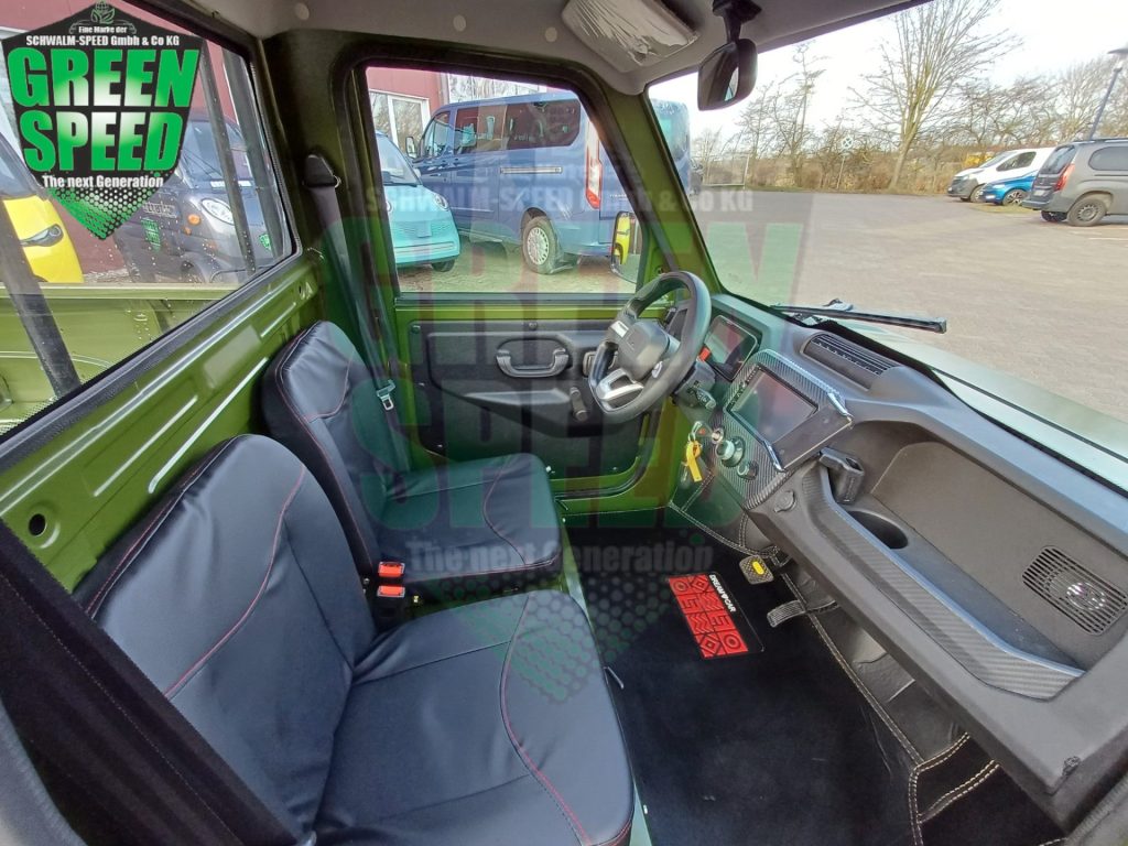 GREEN-SPEED ALLRAD 4X4 4WD Elektro PICK UP L7e Light TRUCK 500 Pickup ...