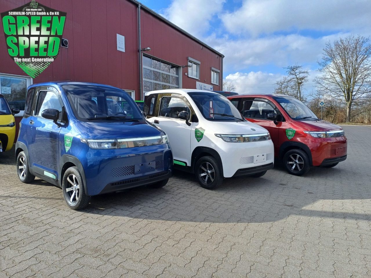 GREEN SPEED 4-Rad AUTO Microcar „BUDDY“ 2 Sitzer side by side ...