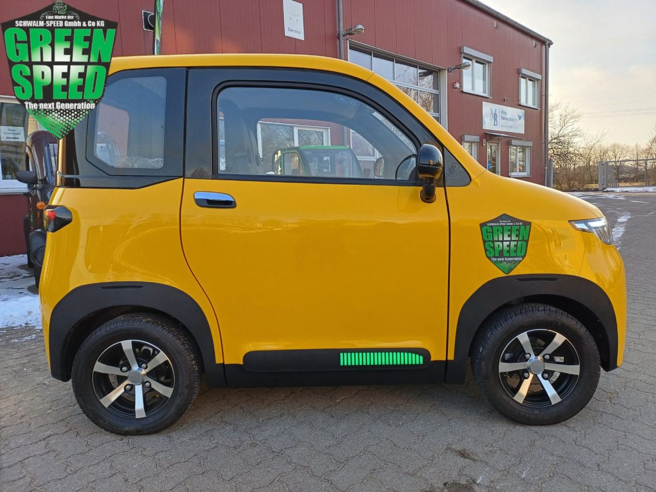GREEN SPEED 4-Rad AUTO Microcar „BUDDY“ 2 Sitzer side by side ...