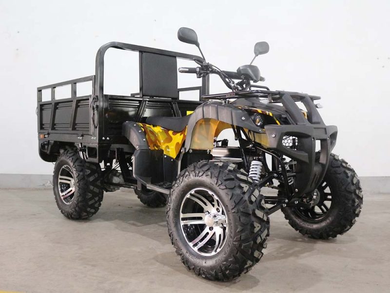 E-Quad FARMER ATV 4X2 Pritsche CARGO Kipper UTV Elektro 45km/h ...