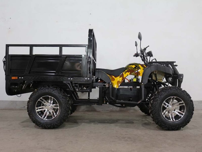 E-Quad FARMER ATV 4X2 Pritsche CARGO Kipper UTV Elektro 45km/h ...