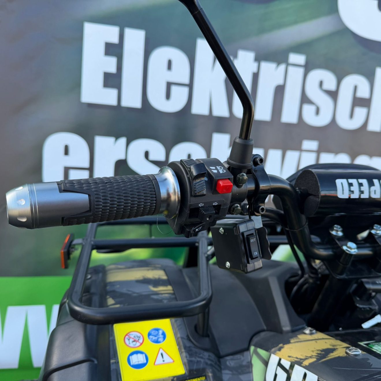 E-Quad ATV 4X2 FARMER Pritsche 45km/h 15 Jahren Hecht Farmers – Greenspeed
