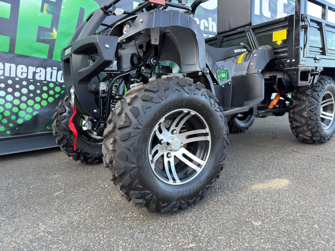 E-Quad ATV 4X2 FARMER Pritsche 45km/h 15 Jahren Hecht Farmers – Greenspeed